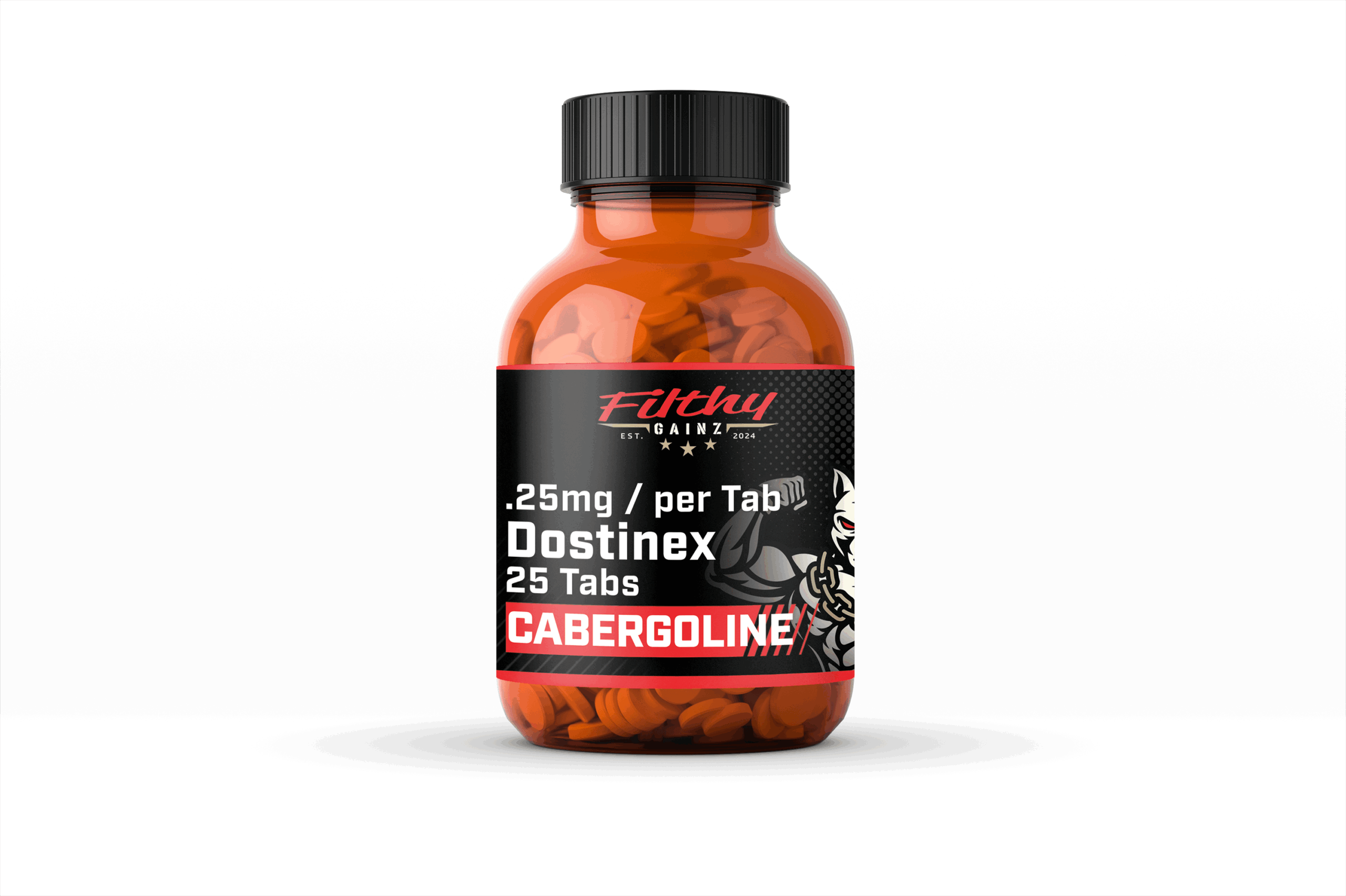 Dostinex-Lite (Cabergoline) – .25MG per Tablet / 25 Tablets | Prolactin ...